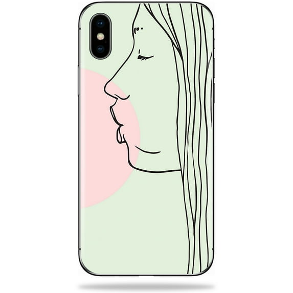 Skin Decal Wrap Compatible With Apple iPhone XS Max Sticker Design Pink ...