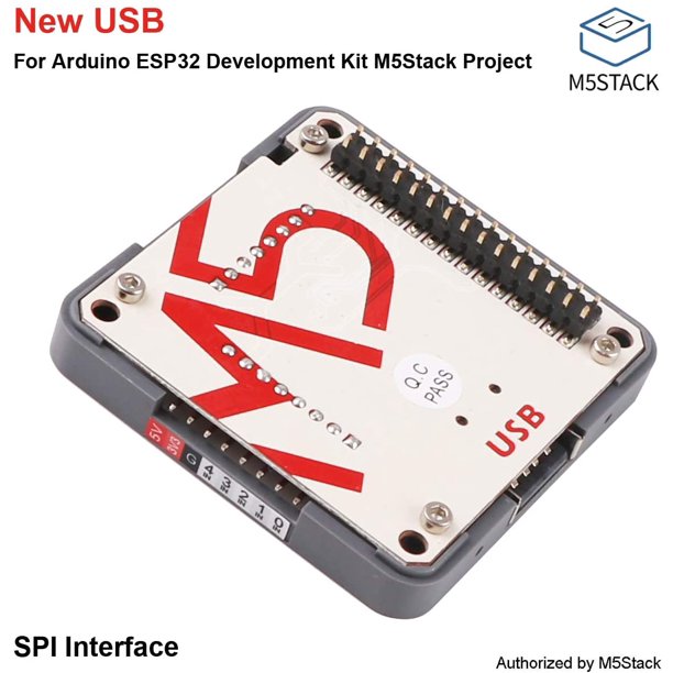 M5Stack USB Driver Module, Integrated MAX3421E which Adds USB Host or Peripheral Capability to ...