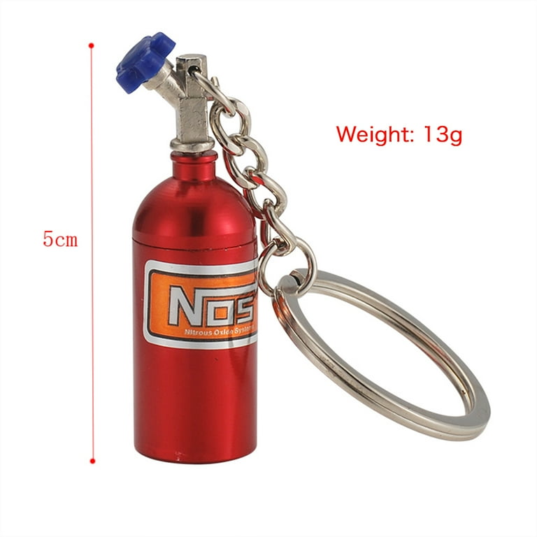 Nos Mini Nitrous Oxide Bottle Keyring Stash Pill Box