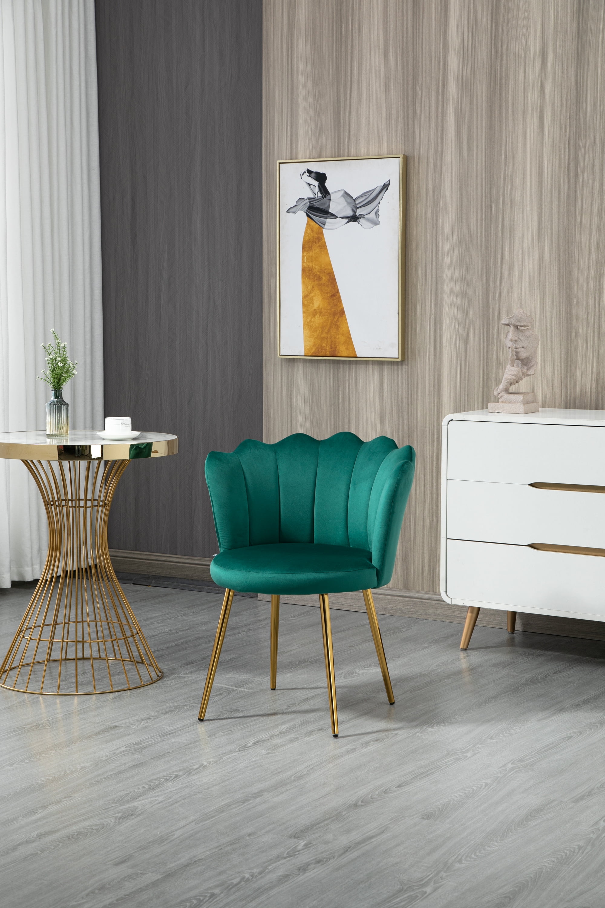Luccalily Accent Single Chair,Upholstered Leisure Accent Living Room ...