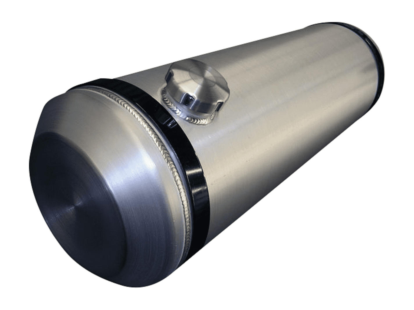 8x26.5 Center Fill Spun Aluminum Gas Tank - 5.5 Gallon - Walmart.com