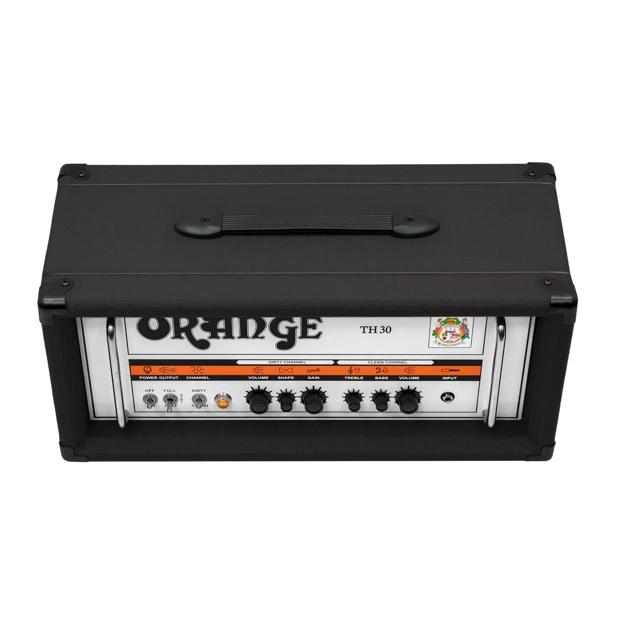 Buy Orange Amps TH30H 30W Tube Guitar Amp Head (Black) with Guitar and ...