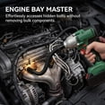 1/2" Flexible Shaft Extension – Portable Electric Wrench Connecting Rod ...