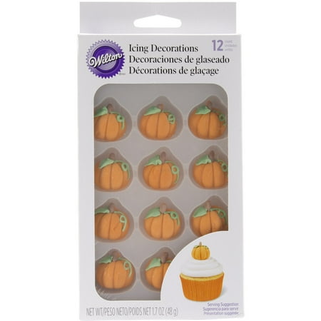 Royal Icing Decorations 12/Pkg-3D Pumpkins | Walmart Canada