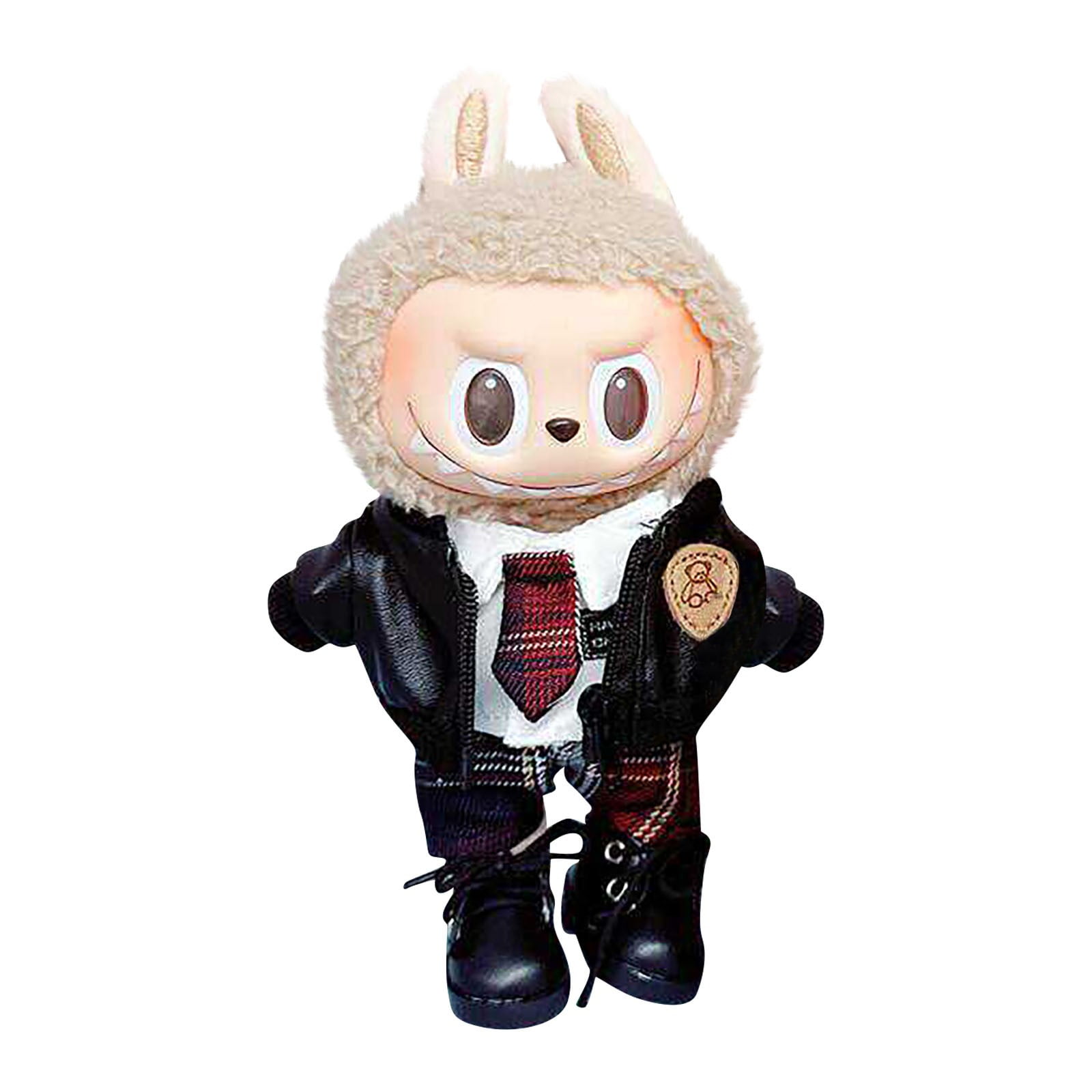 Labubu Doll Clothes, Cute 17cm Plush Doll Clothes Set for Stuffed ...