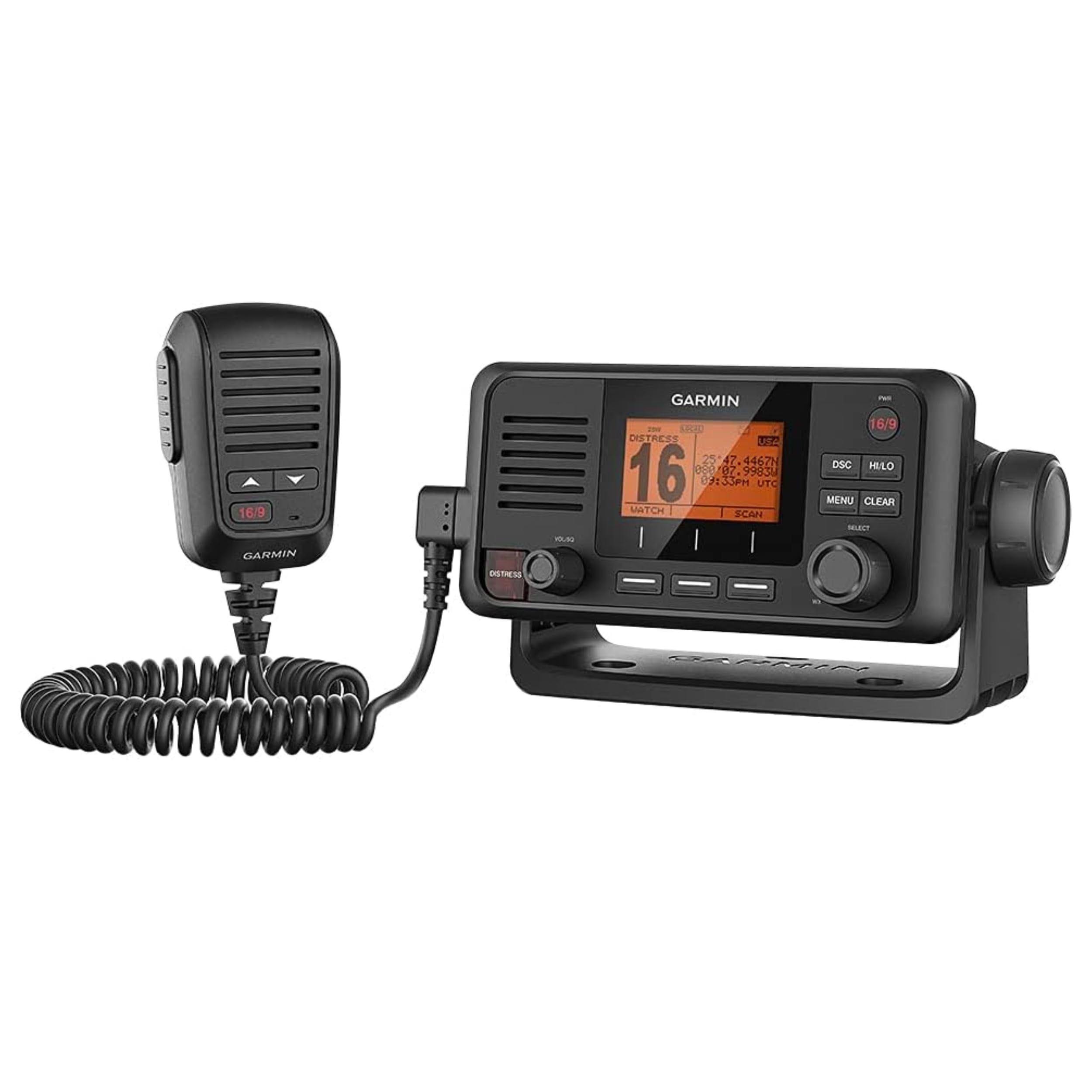 Radio marina Garmin VHF 115 25W con GPS y DSC | Bodega Aurrera en línea