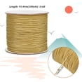 100 Yards Nylon Cord 1mm Chinese Knotting Cord Wind Chime Cord Beading ...