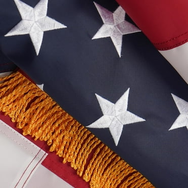 U.S. Flag Store American Embroidered Flag - Walmart.com