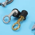 IULAVP Boat Drain Plug - O-Handle Snap Plug, Brass/Stainless Steel ...