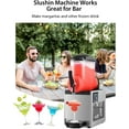 Rocita Commercial Slushie Machine, 12L Frozen Drink Margarita Machine ...