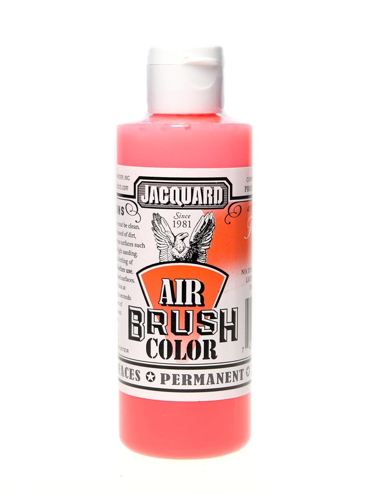 Airbrush Color fluorescent, red, 4 oz. (pack of 3) - Walmart.com