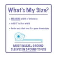 KidKusion Driveway Safety Net,Child, 20 ft Long, Plastic, Steel, 1 CT ...