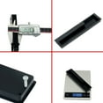 Black Recessed Invisible Sliding Door Push/Pull Flush Door Handle ...