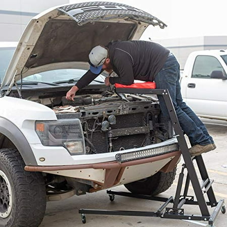 XtremepowerUS Collapsible High Top Creeper Workstation Shop Mechanic ...