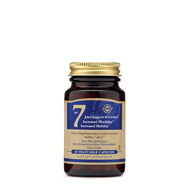 Solgar no. 7 joint support and comfort 30 vegetable capsules - Walmart.com