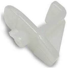 Plastic Shelf Clip, White, Pk of 4 - Walmart.com