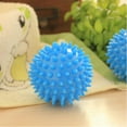 INTBUYING Laundry Soften Fabric Wash Dryer Balls Wash Clothes Clean PVC ...