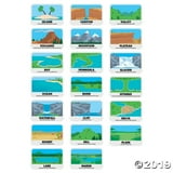 Landform Mini Bulletin Board Set - Educational - 20 Pieces - Walmart.com