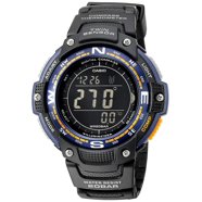 Casio Men's Twin Sensor Digital Nylon Compass Sport Watch, White ...