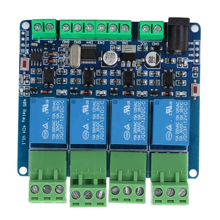 4-Channel Relay Module, Professional Relay Output Board Accurate ...