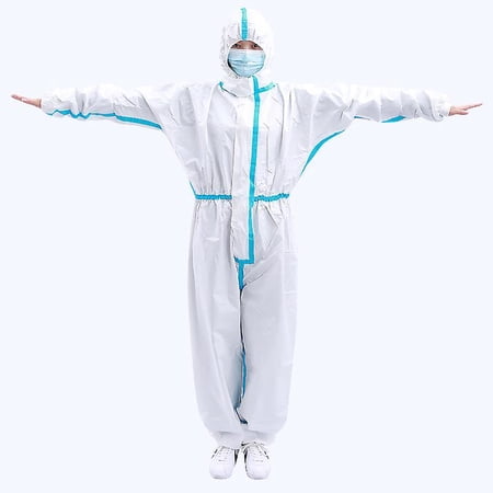 HUSERYT Tal Disposable Medical Protective Clothing One-piece Pressed ...