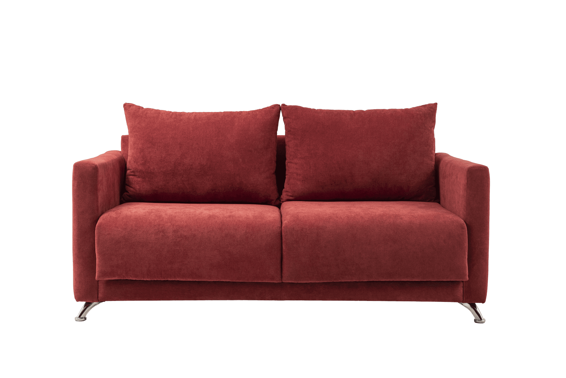 Sofa Cama Kessa Muebles Ancona Rojo 187 x 111 x 101 cm | Bodega Aurrera en línea