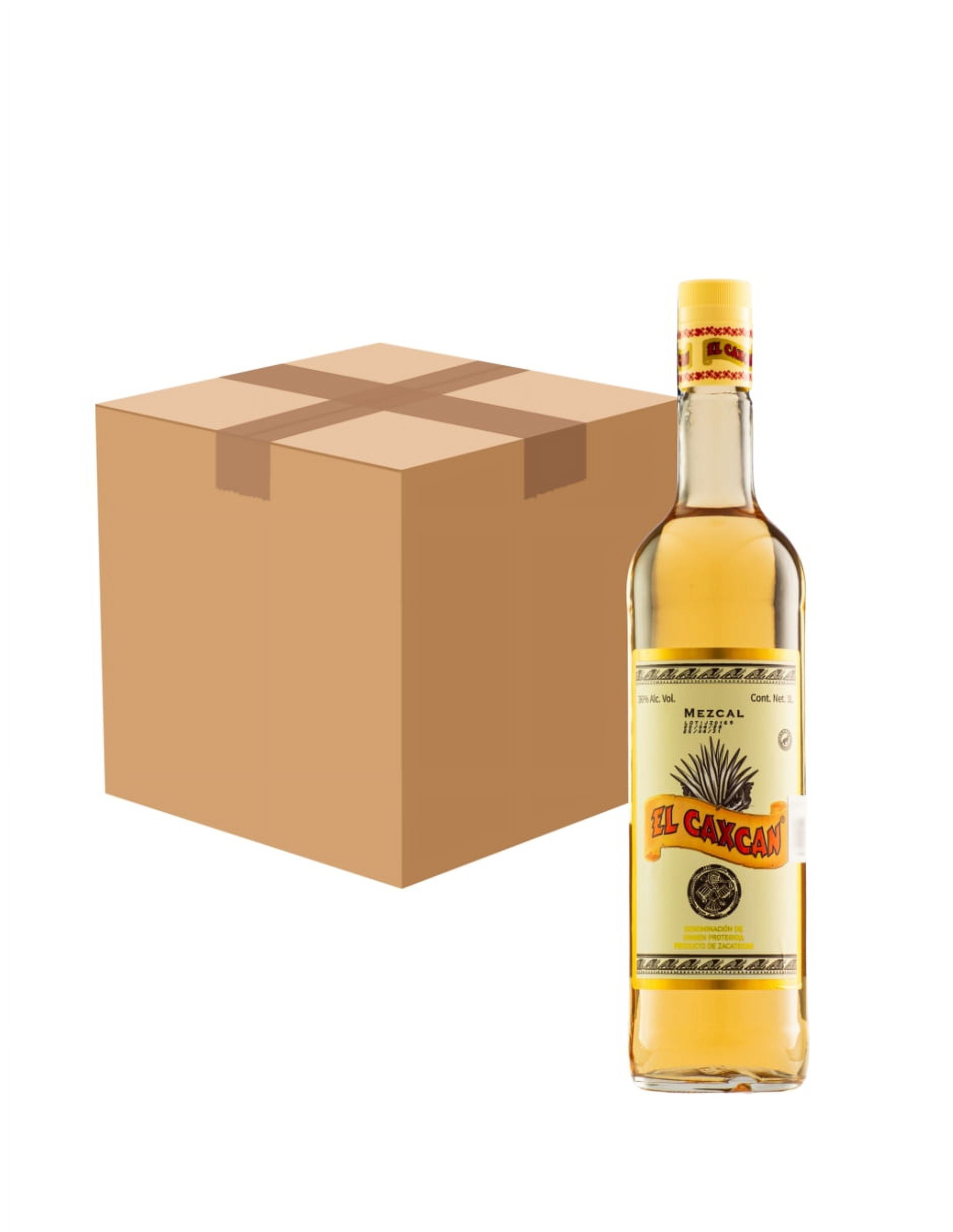 Caja Mezcal Artesanal El Caxcan Joven 1000 Ml El Caxcan Mezcal, Joven ...