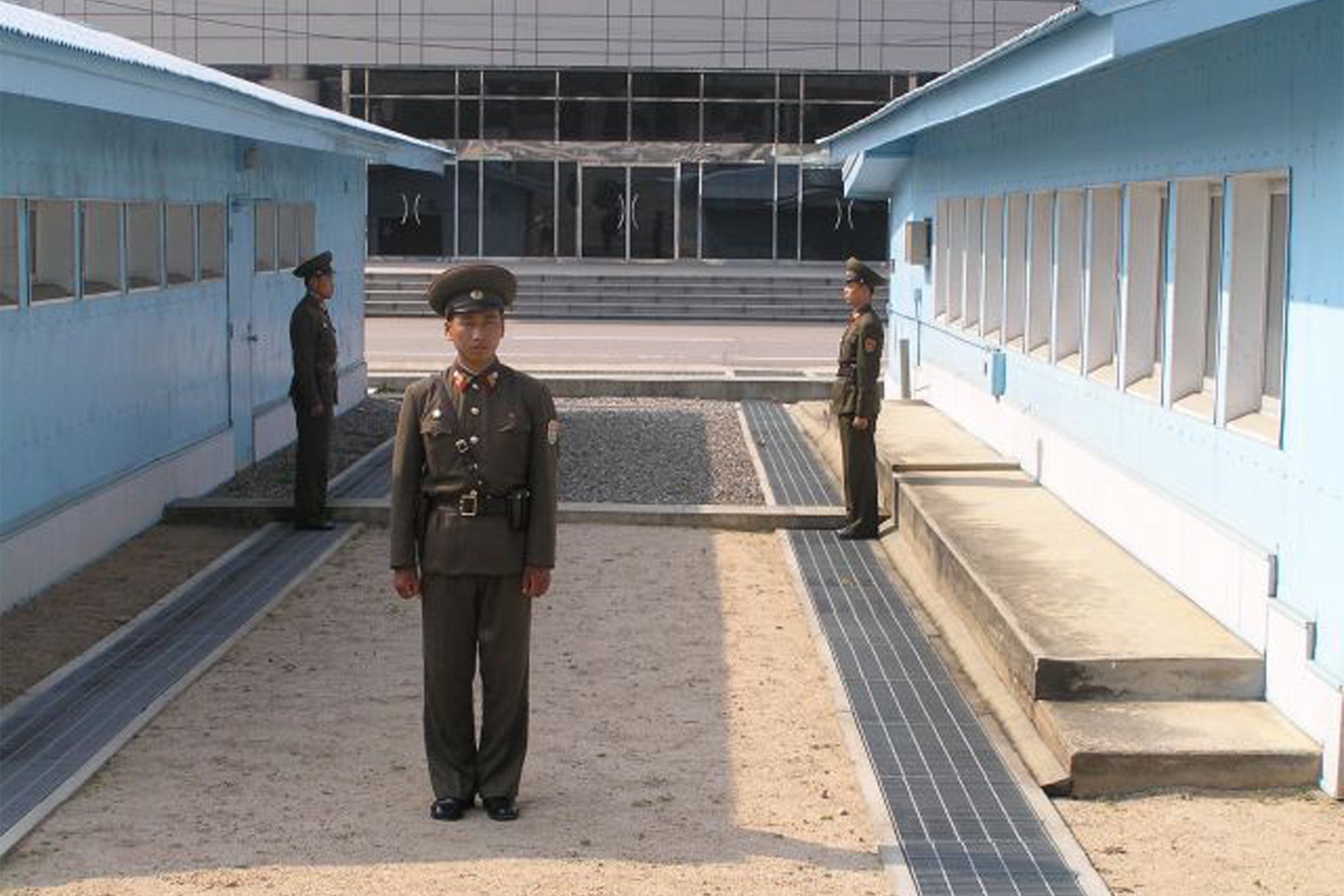 24x36 gallery poster, DMZ as seen from North Korea - Walmart.com