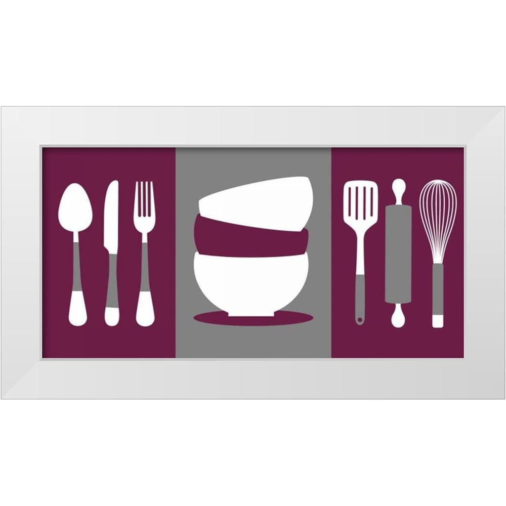 Robinson, Tamara 24x14 White Modern Wood Framed Museum Art Print Titled ...