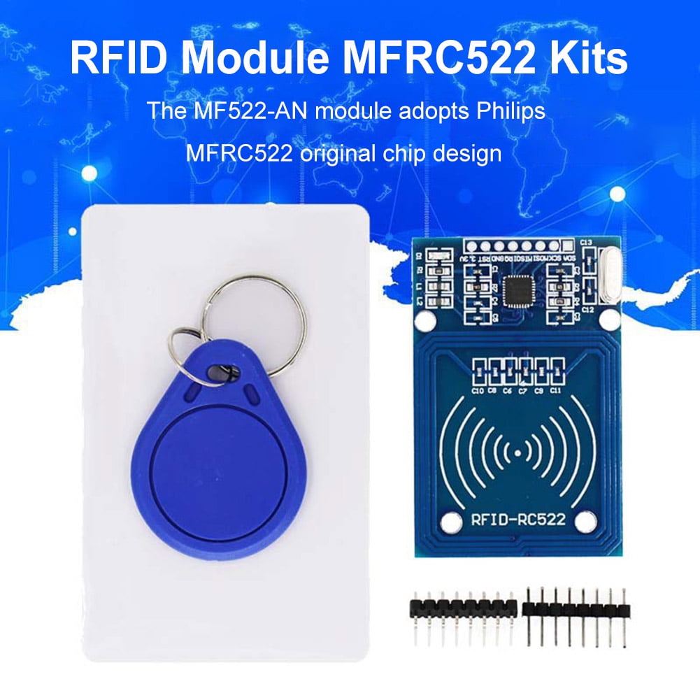 Módulo Rfid Rc522 Kits Módulo Rfid Rc522 Kit 13.56Mhz Con Etiquetas Spi ...