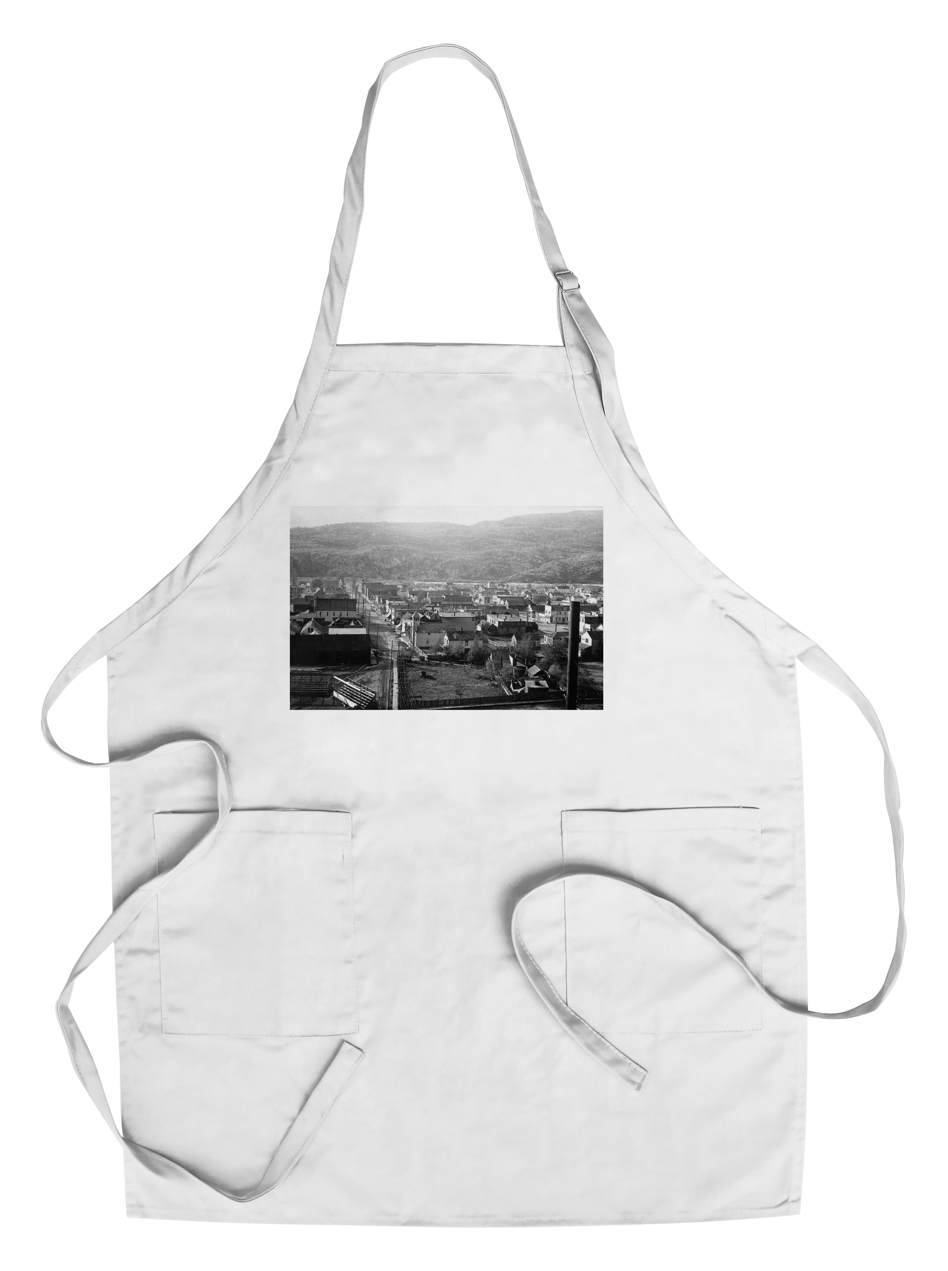 Skagway, Alaska View of 5th Avenue Photograph (Cotton/Polyester Chef's ...