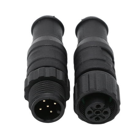 Loewten 2PCS Marine For NMEA 2000 Terminators M12 Male Female 5 Pin ...