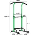 SOGES Freestanding Pull Up Fitness Tower, Adjustable Height, Strength ...