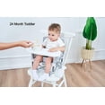PandaEar Portable Baby Seat Travel with Straps, Compact Fold, Indoor ...