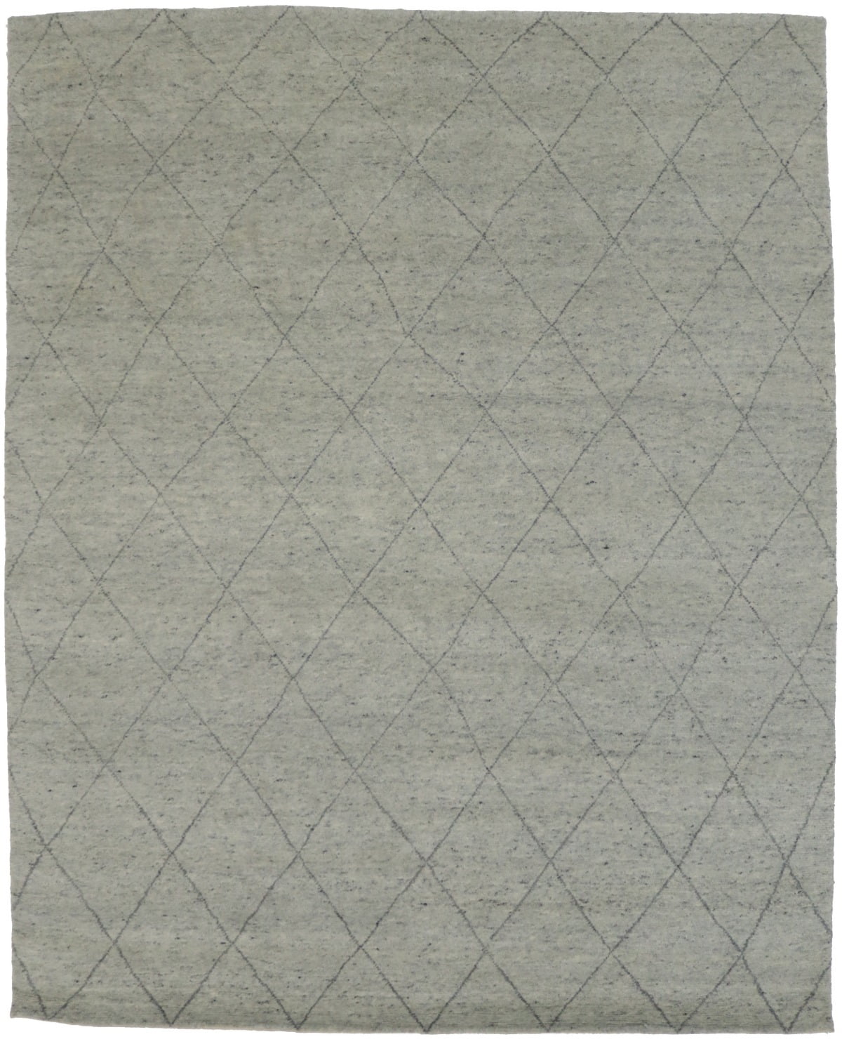 Greige Geometric Modern 8X10 Moroccan Style Oriental Rug - Walmart.com