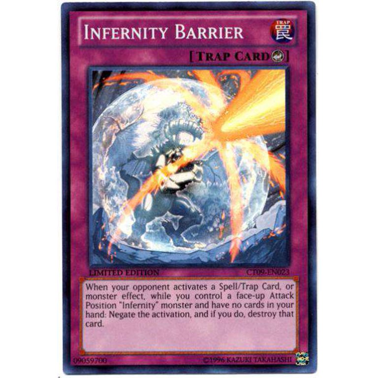 Negates Infernity Barrier