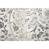 Alora Decor Glamour 5'3"x7'6" Vine/Scroll Cream/Gray/Rust/Blue Area Rug ...