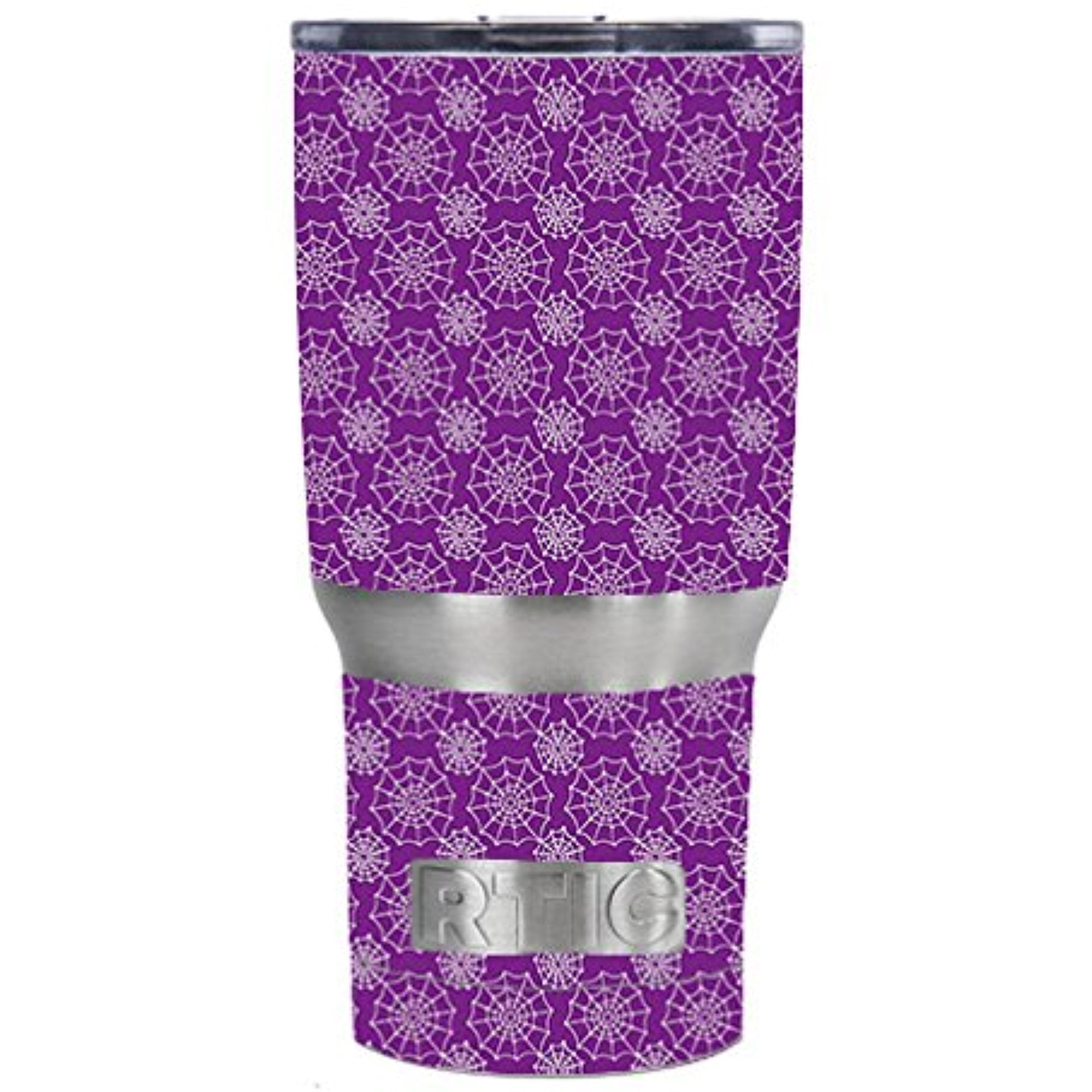 Skin Decal Vinyl Wrap for RTIC 20 oz Tumbler Cup (6-piece kit) stickers ...