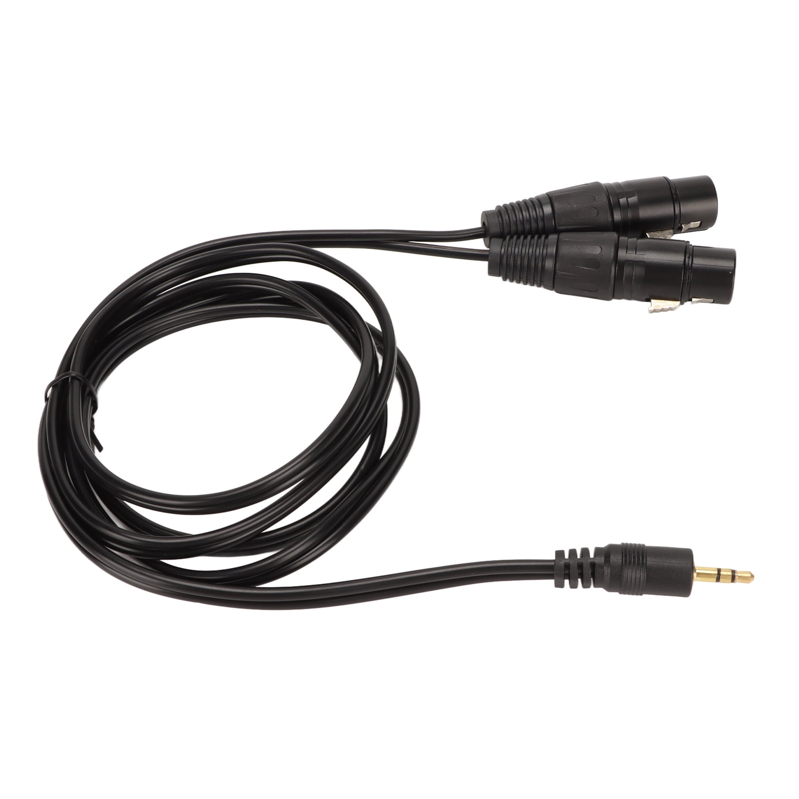 Cable macho doble XLR hembra de 3,5 mm a doble XLR Cable doble XLR ...