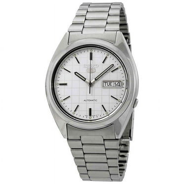 Seiko 5 Automatic Grey Dial Stainless Steel Men's Watch SNKL19 ...