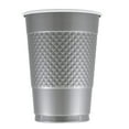 JAM Paper Plastic Cups, 16 oz, Silver, 20/Pack - Walmart.com