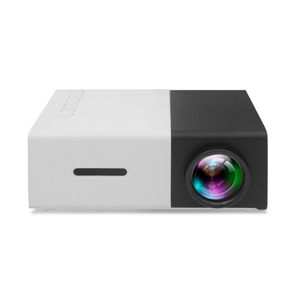 Taiwo Led Home Hd Mini Convenient Mini Projector Mini Proyector Portatil  For Smartphone/Pc/Laptop/Ps5/Tv Tvstick/Excel/Ppt