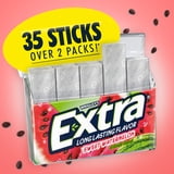 Extra Sweet Watermelon Sugar Free Chewing Gum Pack - 35 Sticks ...