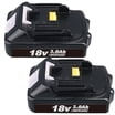 WORKPRO 20V Power Tool Lithium-ion Battery Pack, 4.0Ah Charger for ...