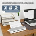 PeriPageA40 Thermal Portable Printer, Supports 8.26"x11.69" US Letter ...