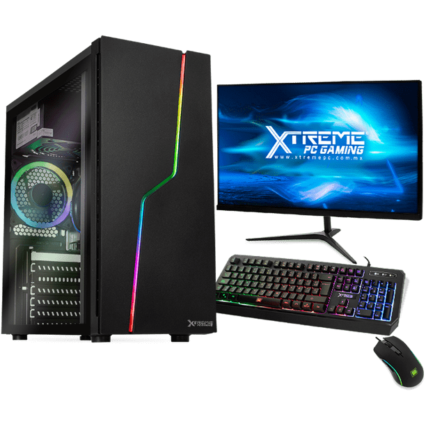 Xtreme PC Gamer AMD Radeon Vega Renoir Ryzen 5 5600G 8GB SSD Monitor 23 ...