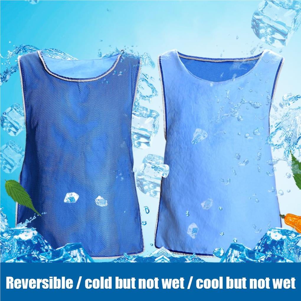 Thinsont Cooling Vest for Heat Resistant Ice Pack Vest Personal Cooling ...