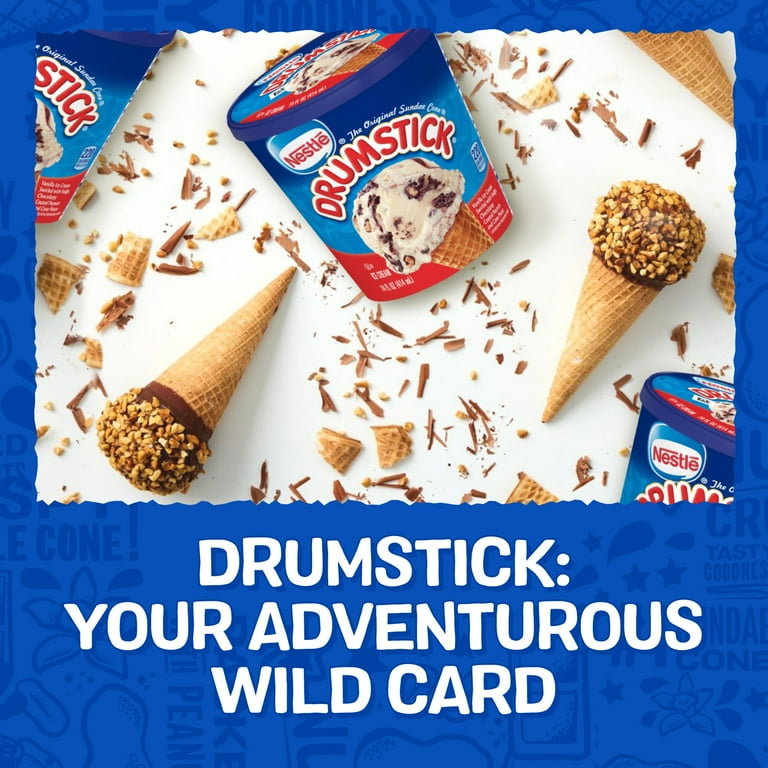 Drumstick Original Vanilla Sundae Ice Cream Cones Dessert