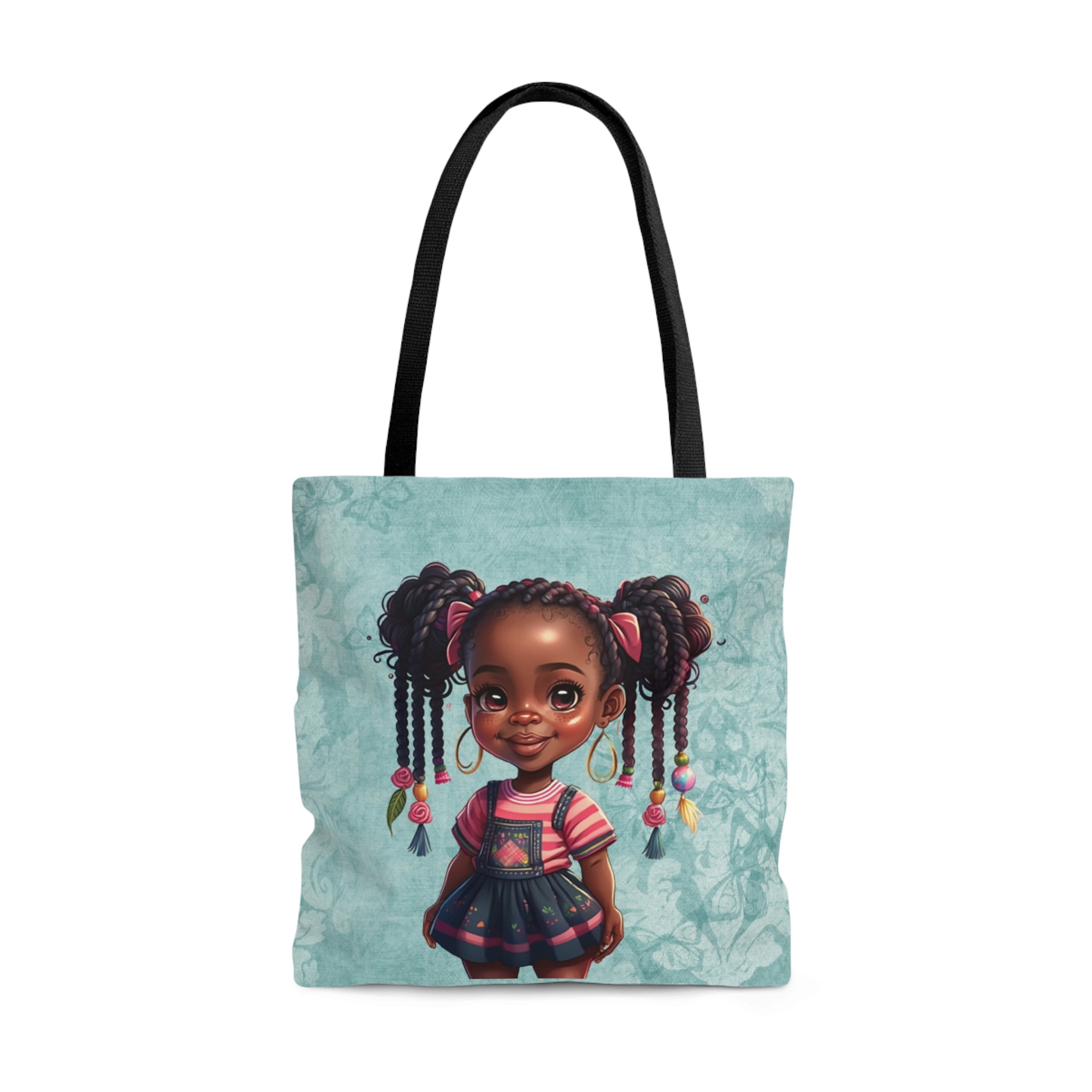 Tote Bag, Spring Tote, Afro Girls Tote - Walmart.com