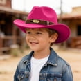 Baby Boys Girls Cowboy Hat Toddler Cowgirl Hats Infant Western Cowboy ...